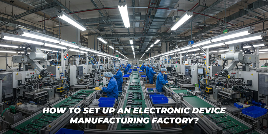 How to Set Up an Electronic Device Manufacturing Factory? - Adapte Dijital