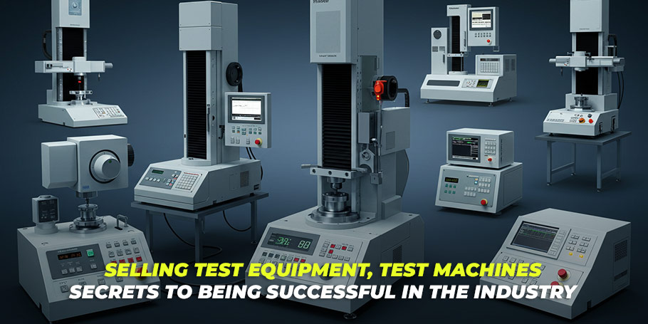 Selling Test Equipment, Test Machines: Secrets to Being Successful in ...